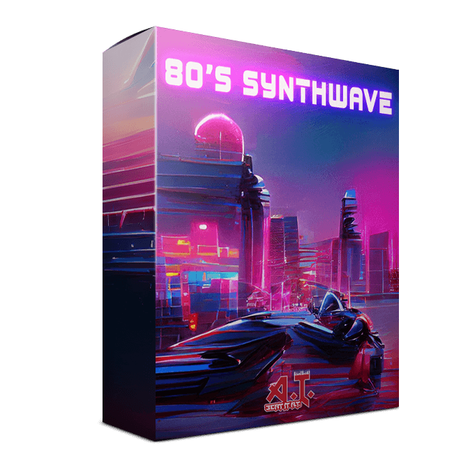AT 80'S SYNTHWAVE Sample & MIDI Kit | Sample Pack & MIDI Kit | Beat It AT